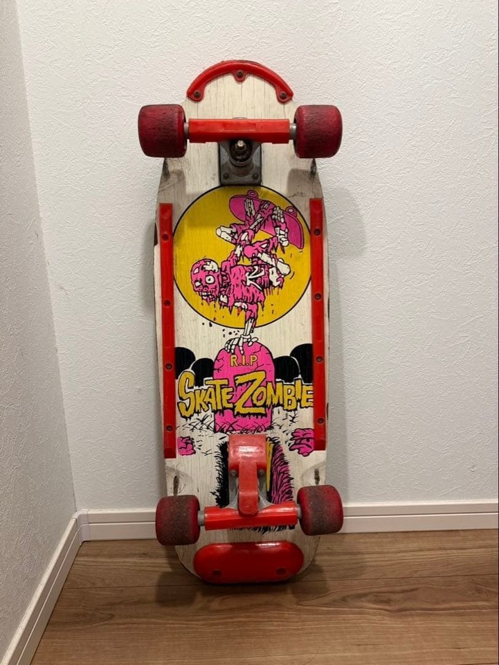 80s Vintage Skate Zombie Old School Complete Skateboard | eBay