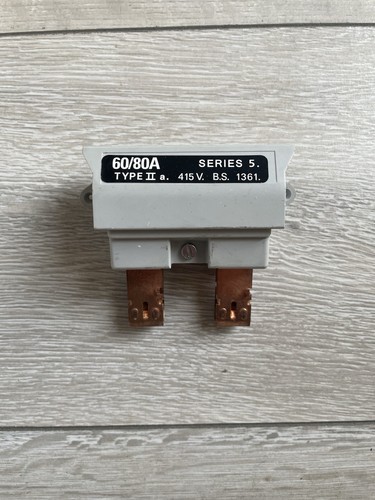 Henley AEI Series 5 Mains Service Cut Out Fuse Carrier 60a Fuse Fitted ...