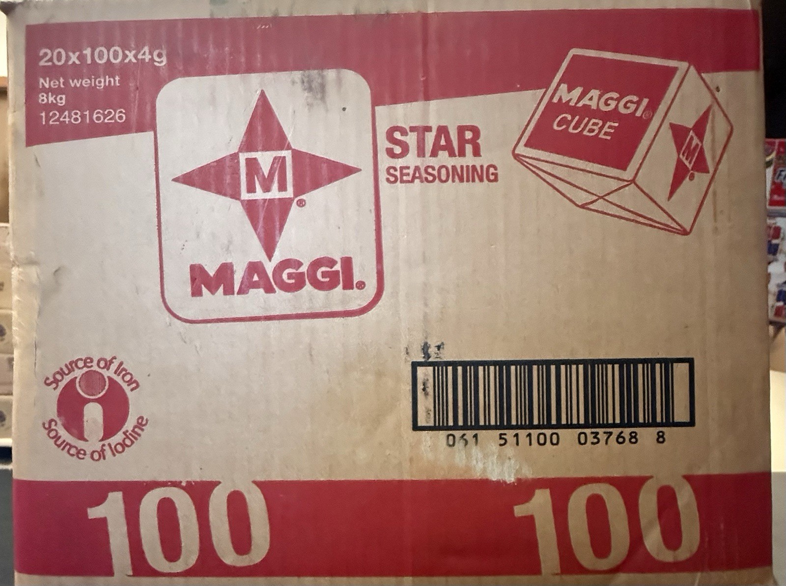 Maggi Seasoning Cubes Box | eBay UK