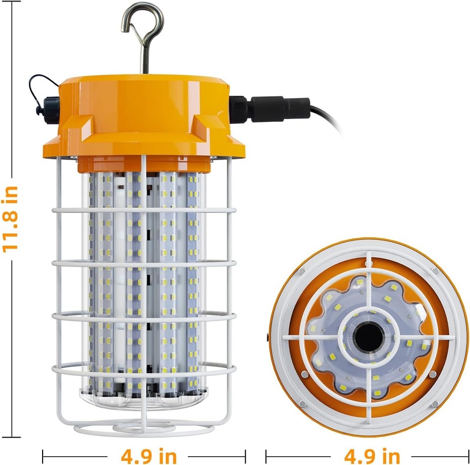 100W LED Work Light 15000LM 5000K Daylight Portable Hook Linkable | eBay