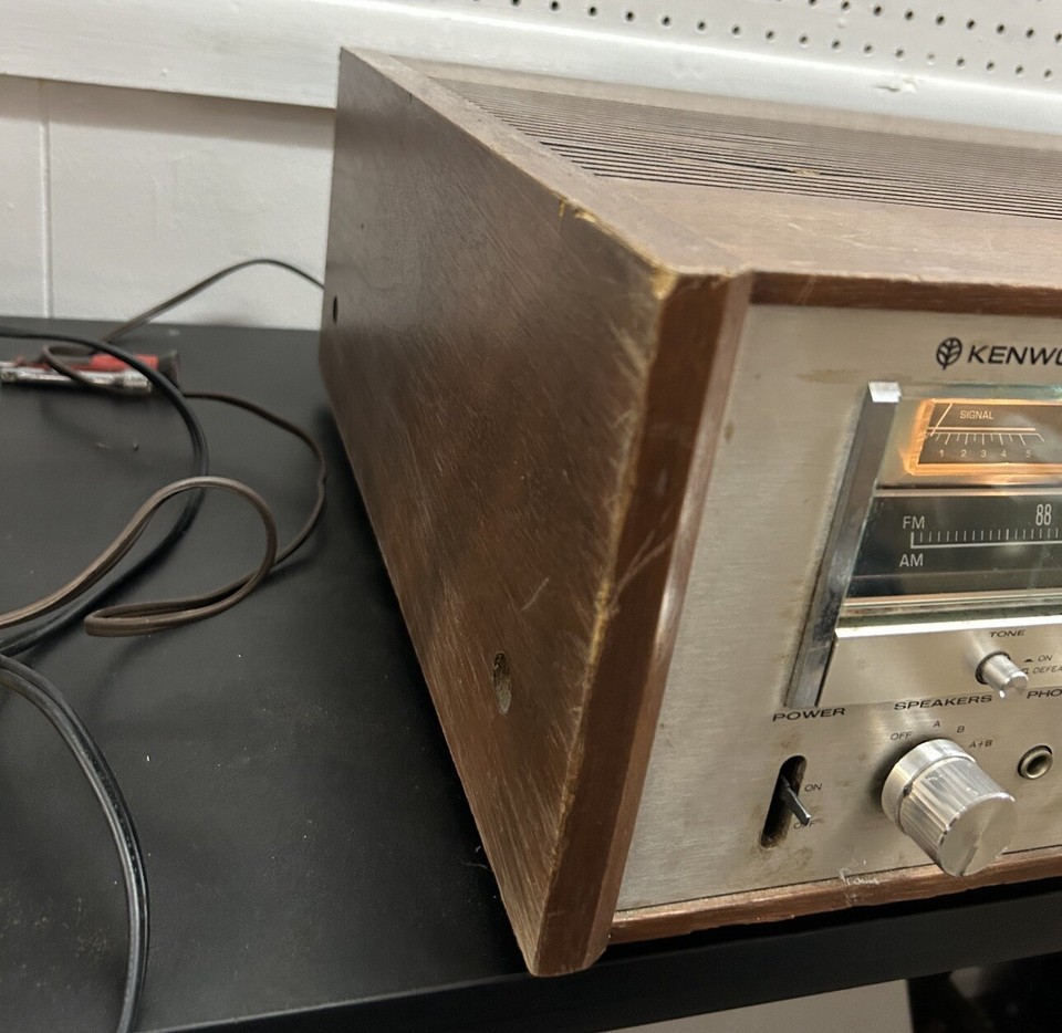 KENWOOD KR-8010 VINTAGE AM / FM STEREO RECEIVER SEE DETAILS | eBay