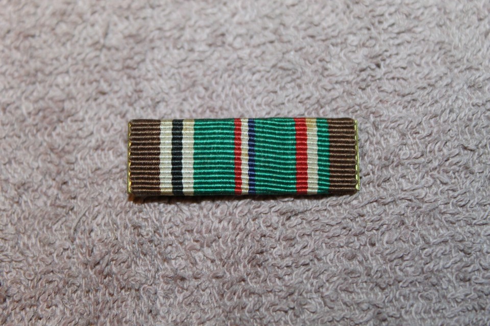 Original WW2 British Made U.S. European- Middle Eastern- African Ribbon ...