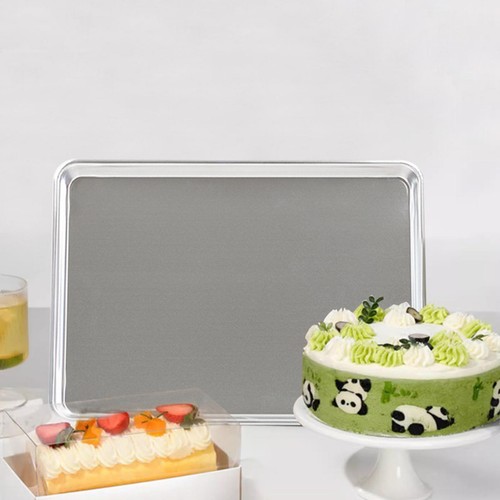 Baking Pan Rectangle Metal Easy Clean Food Trays Baking Sheet for | eBay