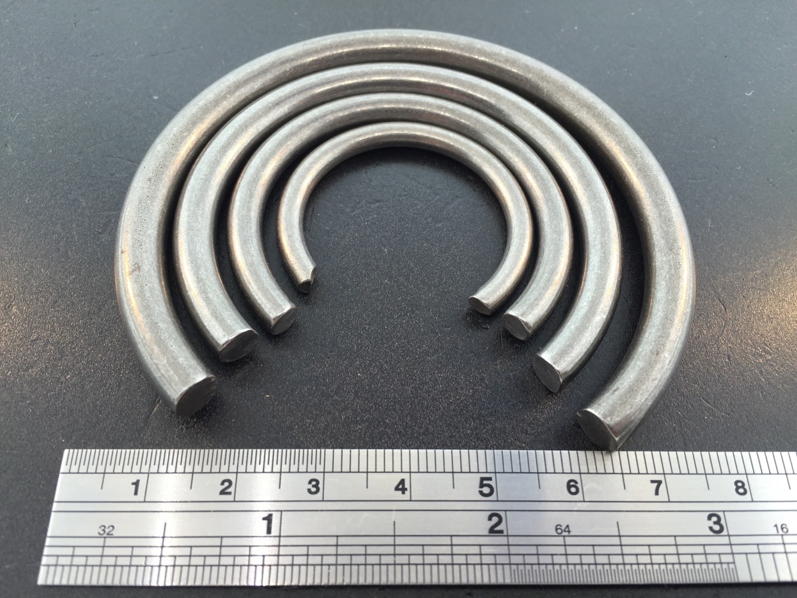 Antique Clock Repair Mainspring C Clamps Set of 4 sizes | eBay