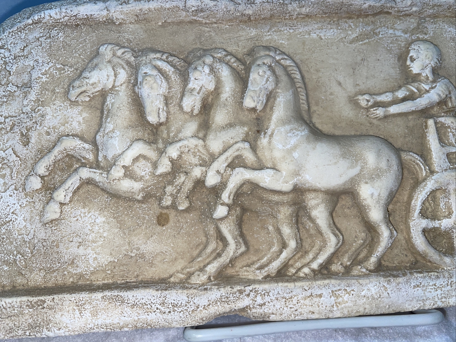 Apobates Race Wall Relief Chariot Race Roman Greece-Panathenaic Games ...