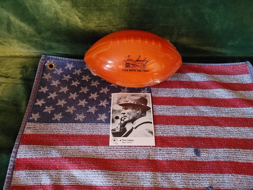 Very RARE UNICORN Nerf Football Tom Landry-GM/MIC From The 70's-80's ...
