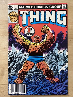 THE THING #1 - MARVEL COMICS, FANTASTIC FOUR, BENJAMIN J. GRIMM, YANCY ...