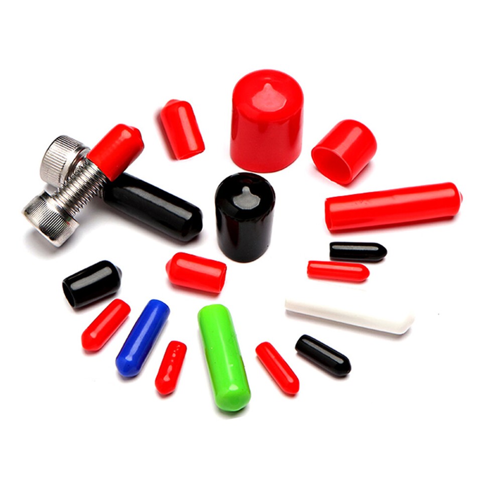 PVC Vinyl Rubber Round End Cap Thread Cover Steel Pipe Plastic Tube ...
