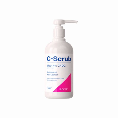 C-Scrub Wash Chlorhexidine 4% Hand ,Skin Cleanser- 500ml - Hibiscrub ...