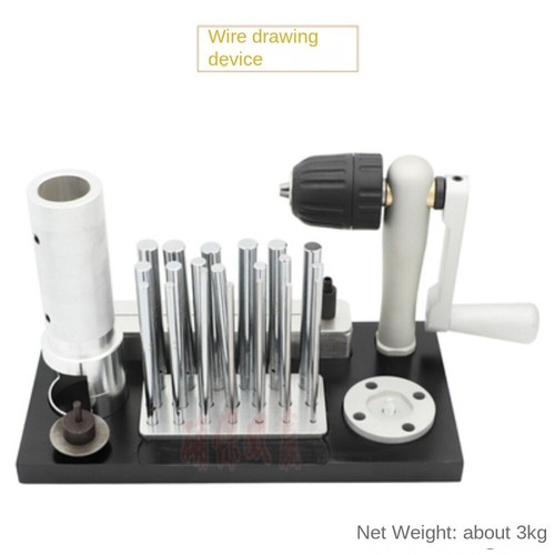 Wire Winder Stainless Steel Manual Round Pipe Drawing Machine Jewelry ...