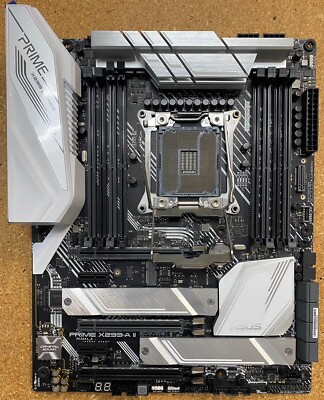 (For Parts) ASUS Prime X299-Deluxe II X299 LGA2066 ATX DDR4 Dual ...