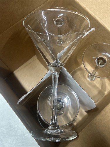 Luminarc France Set of FOUR (4) Stemmed Martini Cosmo Glasses Cocktail USA Made | eBay