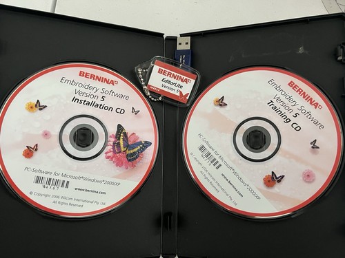 Bernina Version 5 Editor Lite V5 Embroidery Software Windows 7 | eBay