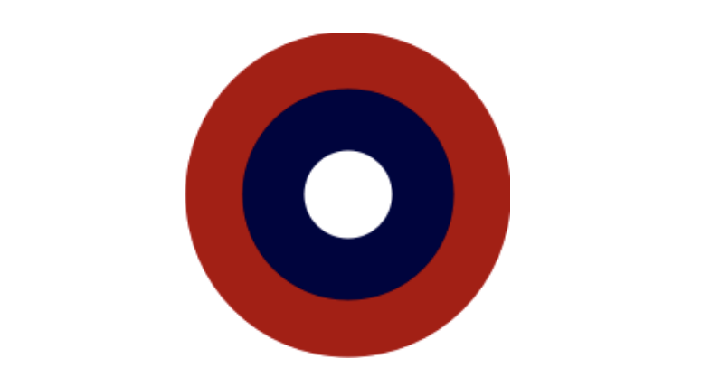 4" military aef wwi roundel american expeditionary bumper sticker decal ...