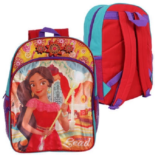 1 Disney Junior Elena Of Avalor Born To Lead Backpack With Front Zipper ...