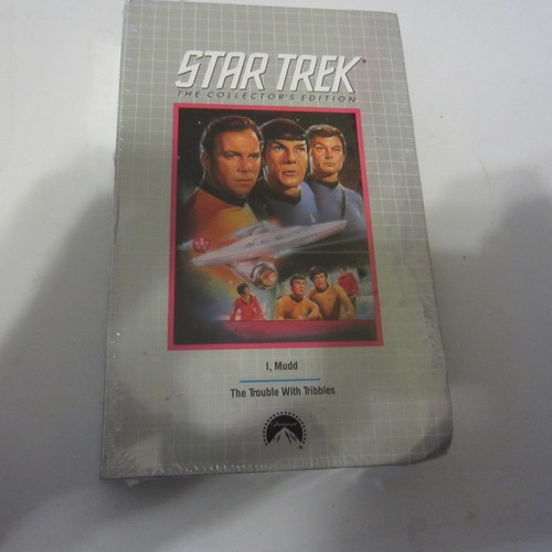 Paramount VHS Star Trek I, Mudd The Trouble W Tribbles Collectors ...