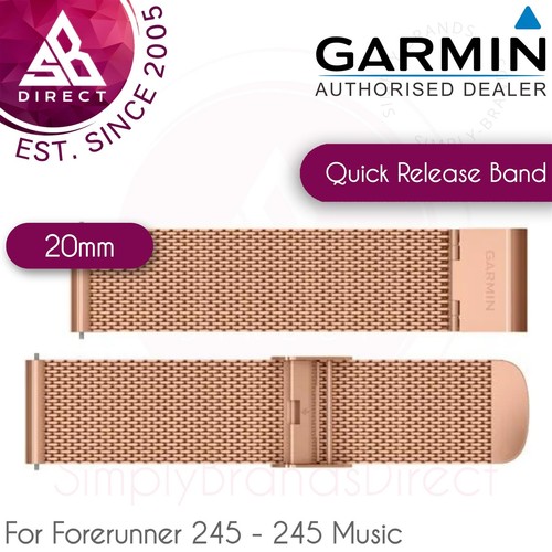 Garmin Quick Release 20mm Watch Band│For Forerunner 245 - 245 Music ...