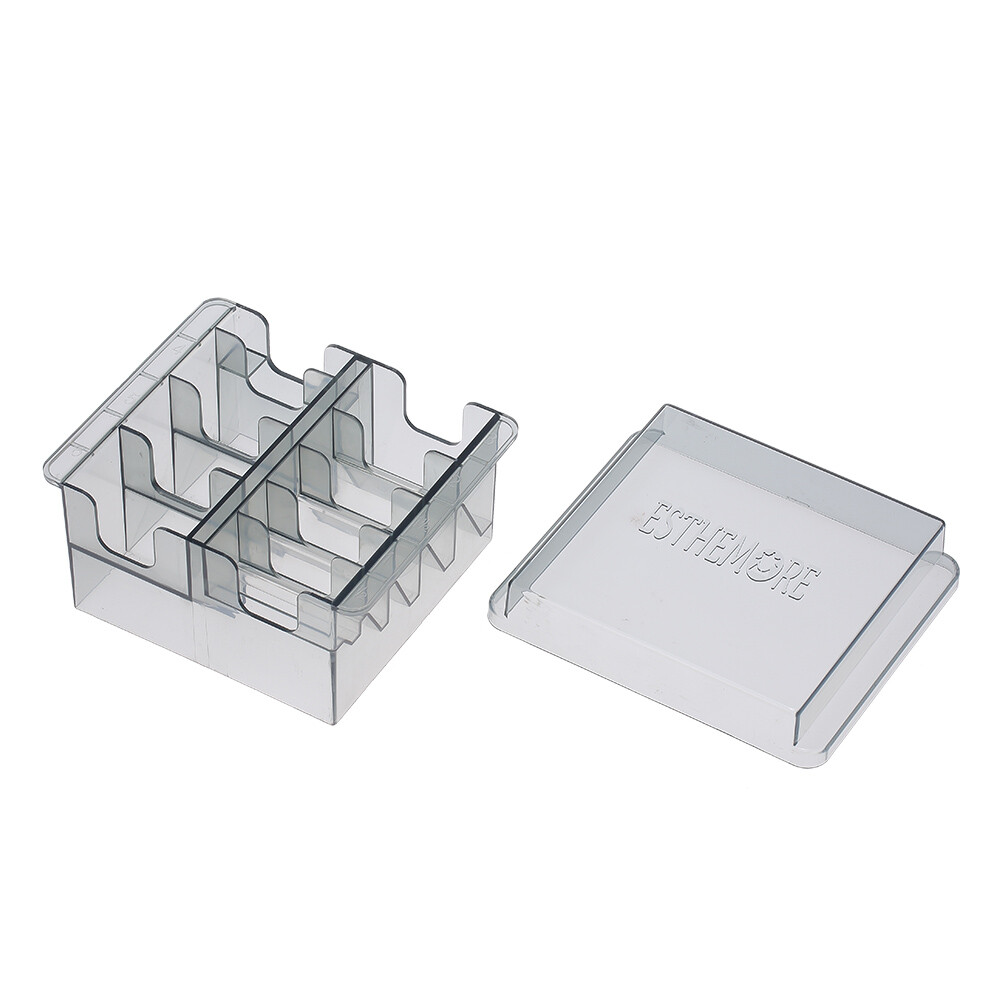 Plastic Blade Organizer 8 B lade Storage Case Rack Clipper Comb Holder ...