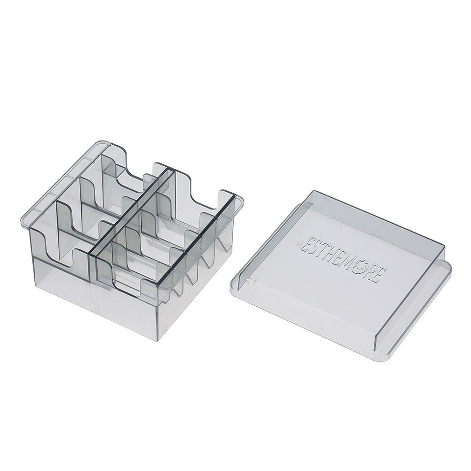 Plastic Blade Organizer 8 B lade Storage Case Rack Clipper Comb Holder ...