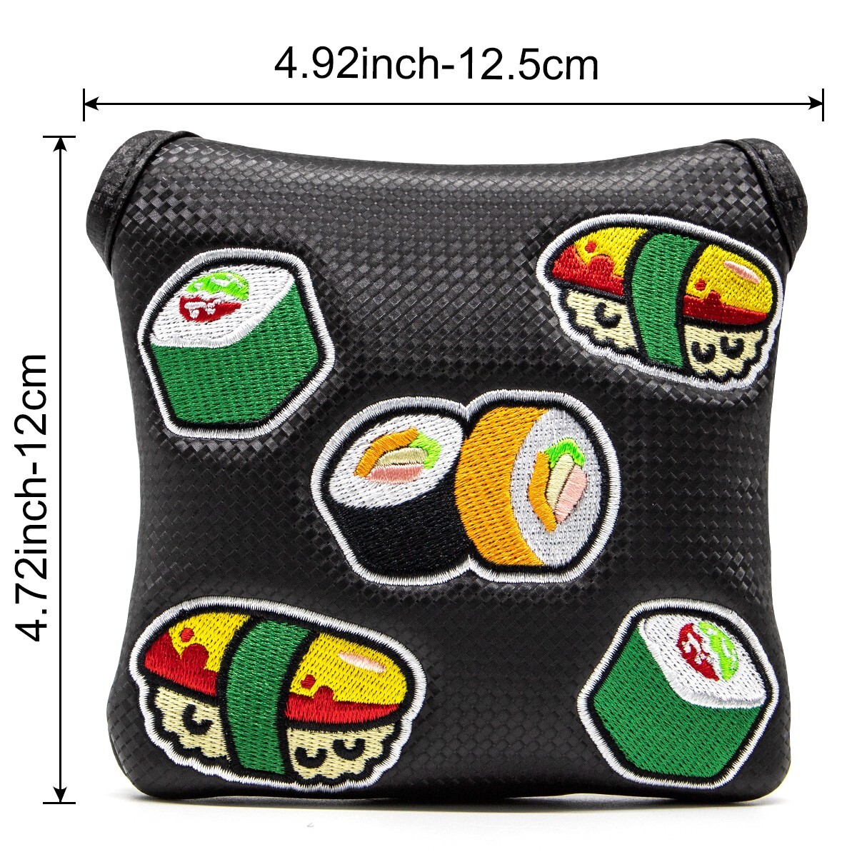 Customzied Premium Sushi Design Golf Heel Shaft Square Mallet Putter ...