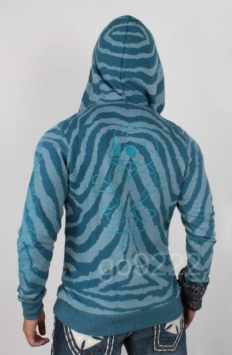 NWT-Authentic Men's Ed hardy Slim fit Skull Hood Hooded Jacket Size S | eBay