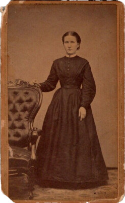 Elmira, NY, Fiordello Adaline Taylor, Id'ed on Back, c1860s, CDV Photo ...