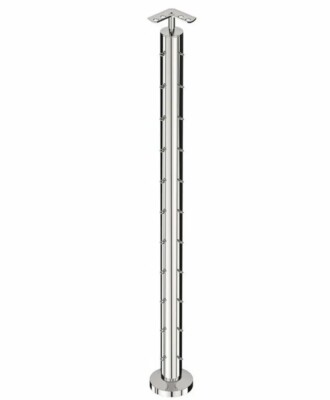 Stainless Steel Wire Balustrade Corner Post Architects Choice 50 x 50 x ...