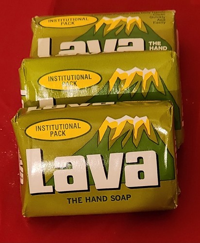 Lava Soap Bars Grease Dirt Heavy Duty Pumice Powered Hand USA Qty 3 | eBay