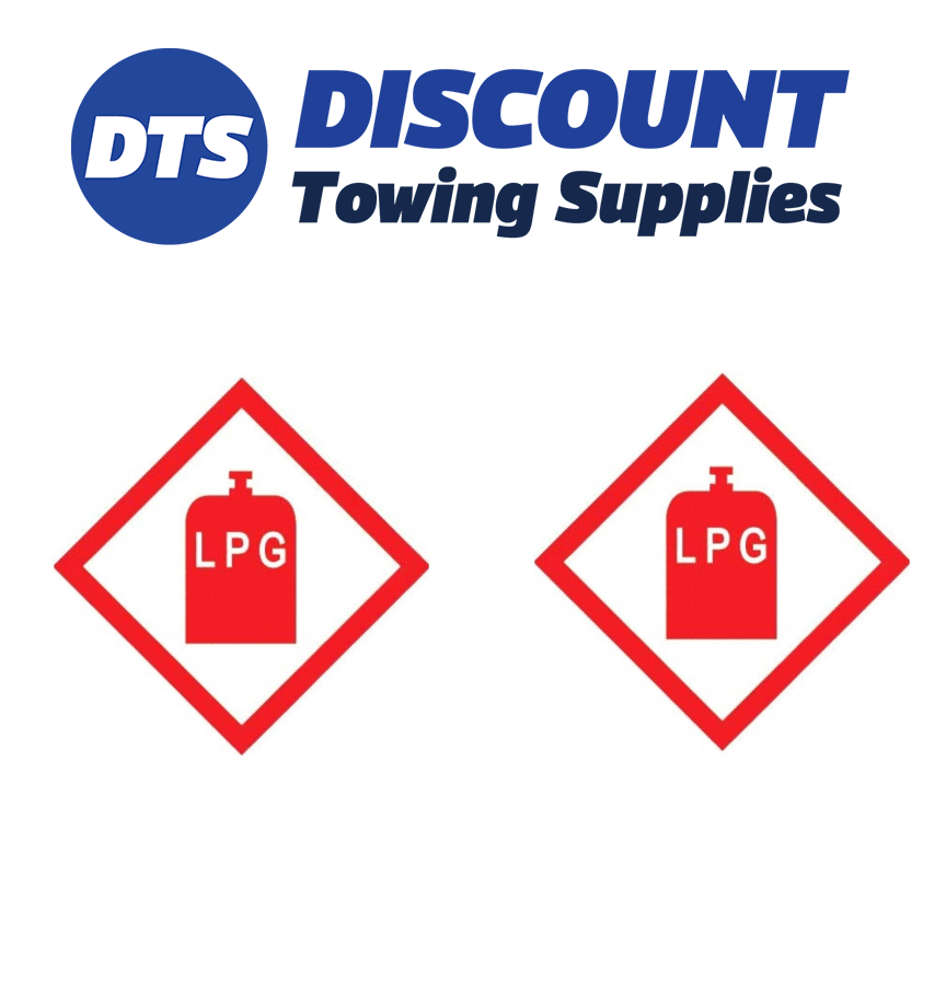 LPG GAS Sticker Decal For Gas Locker Box on Caravan Campervan Motorhome ...