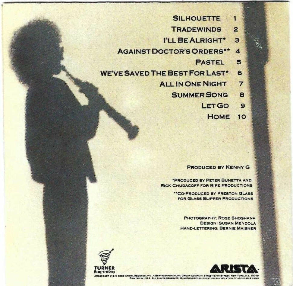 Kenny G Silhouette