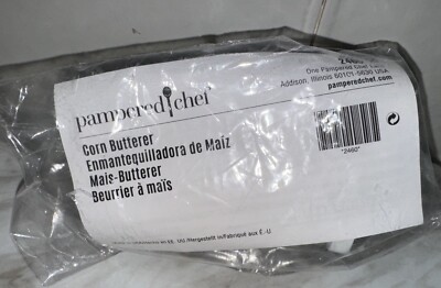 PAMPERED CHEF CORN BUTTERER #2460 Corn Cob Butterer w/plunger Made in ...