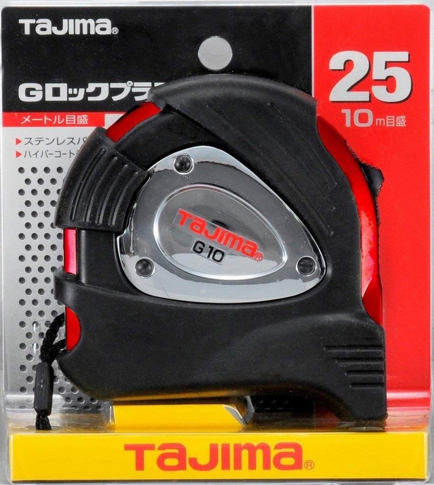 TAJIMA MEASURING TAPE "G LOCK PLUS" (L10m W25mm) GLP25-100BL | eBay