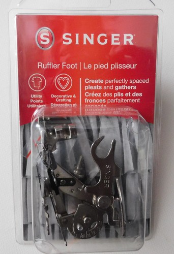 Singer Sewing Machine RUFFLER FOOT For Perfectly Spaced Pleats ...