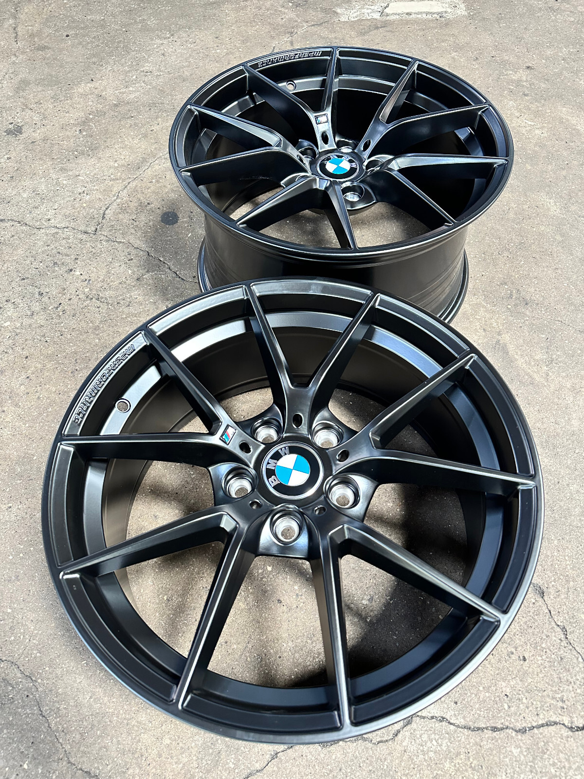 New 18x8J 18x9J BMW M3 M4 M2 Style 763M (4 Wheels) F30 F32 E90 E92 E36 ...
