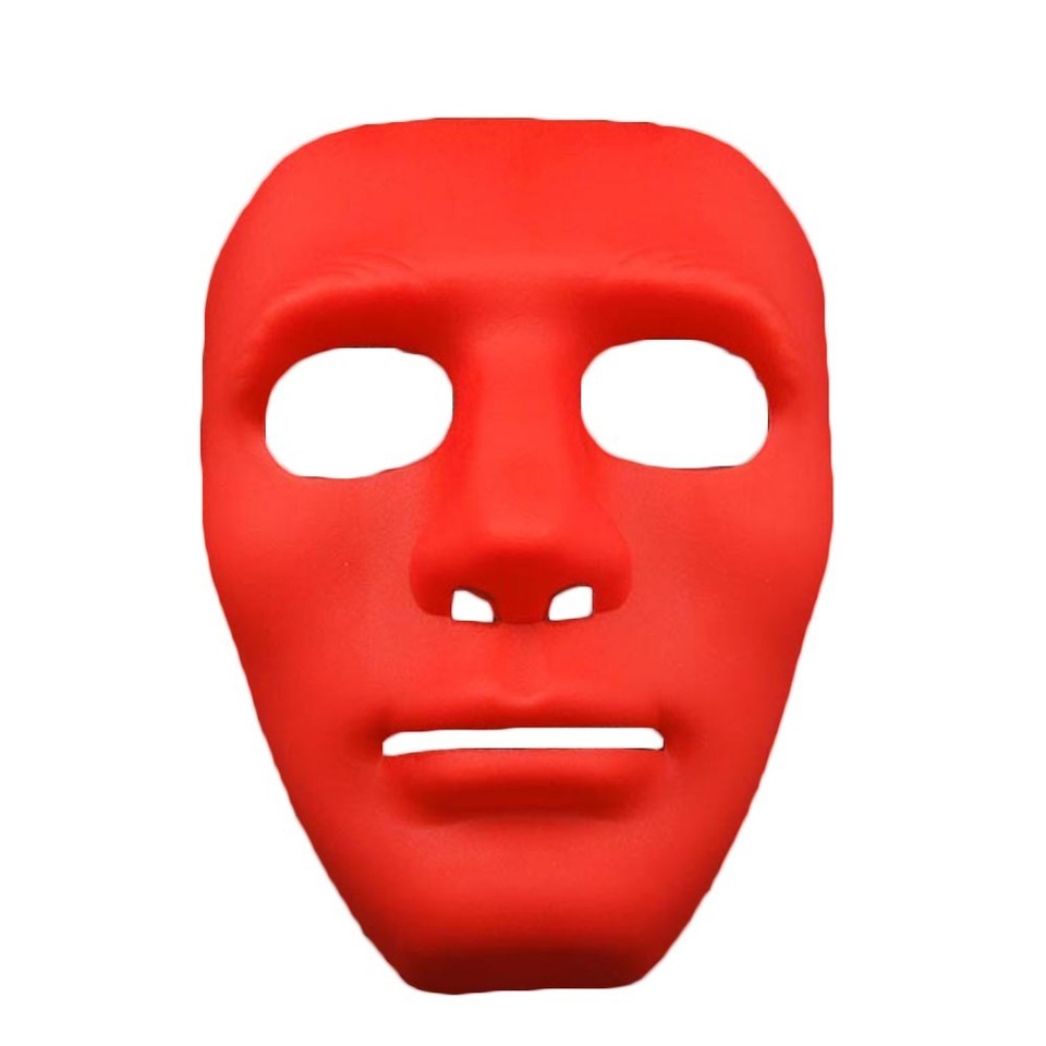 Plastic Halloween Mask Full Face Design For Party Cosplay Scary Ball ...