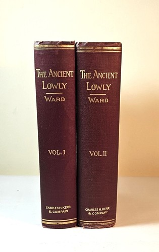 C Osborne Ward / Ancient Lowly Vols 1 and 2 history of the ancient ...