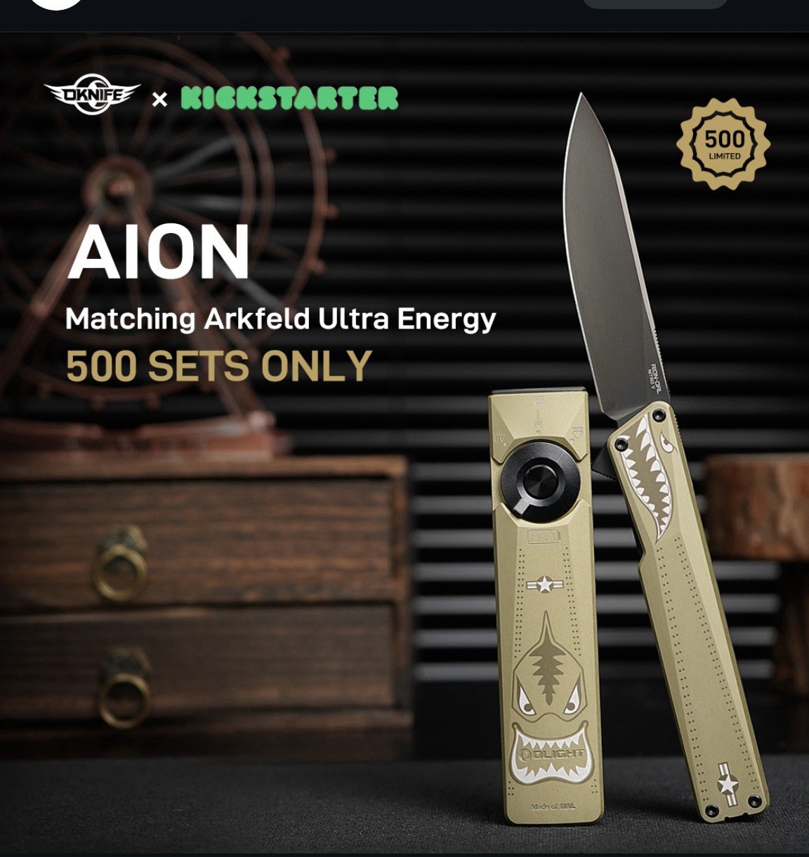 Oknife AION Arkfeld Combo Unopened Set | eBay