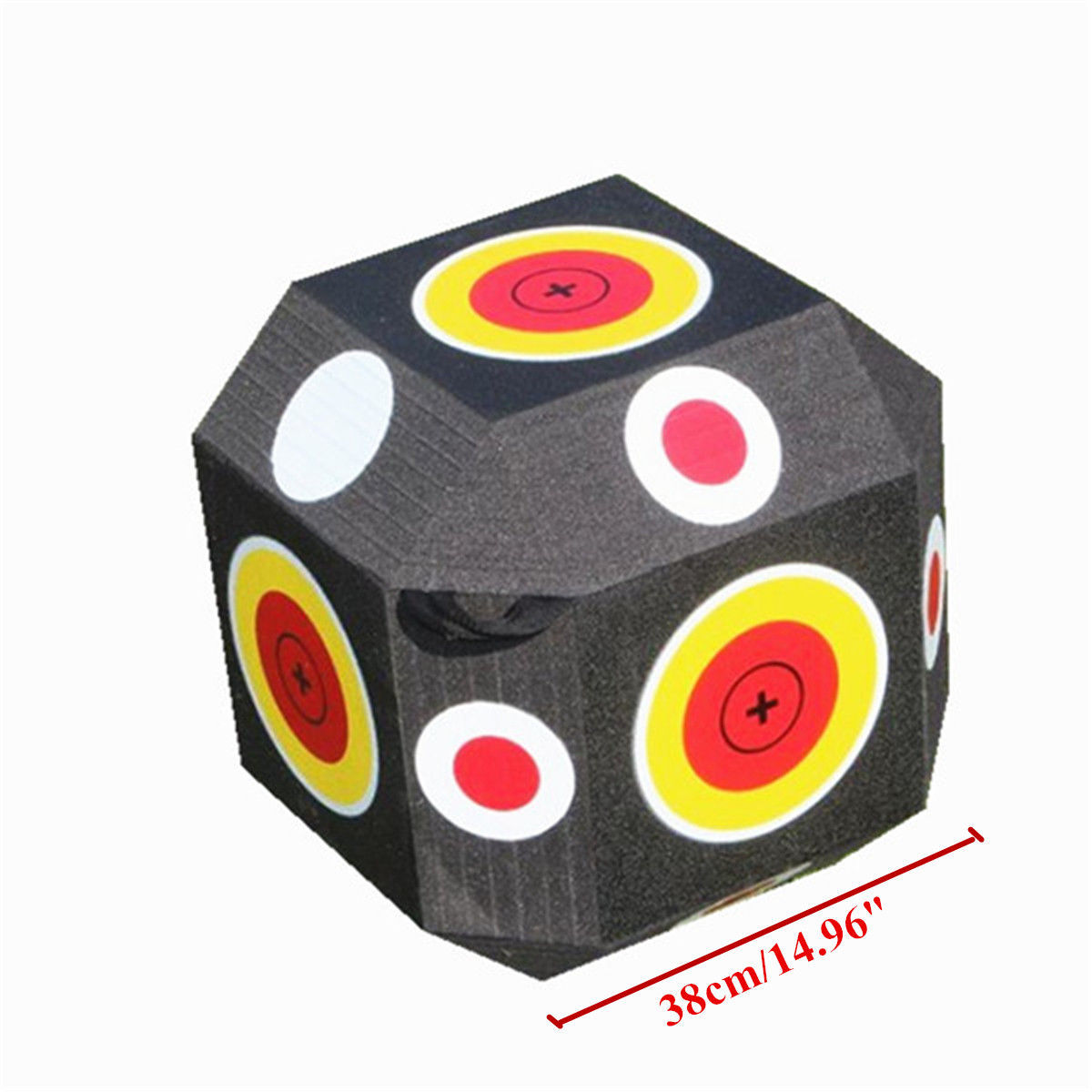 Archery Polyhedral Target 3D High Density Self Healing Foam CUBE Target ...