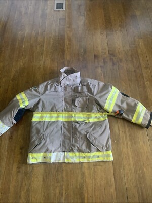 Janesville Firefighter Jacket Bunker Gear Super COAT . MEASURED IN PICS ...