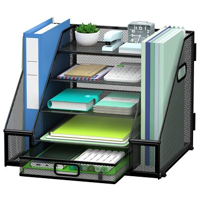 Desk & Drawer Organizers - Metal Desk File