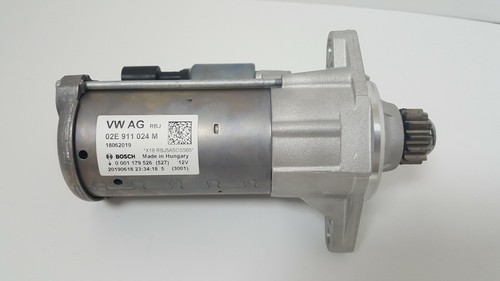 02E911024M NEW GENUINE VW/AUDI STARTER 2.0L A3,TT,GOLF,GTI,JETTA 2017 ...