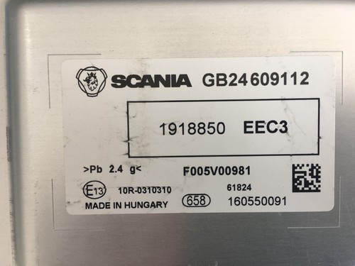 Scania AD Blue Steuergerät R-Serie 1918850 EURO-6 Module GB24609112 ...