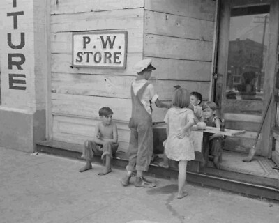Muskogee, Oklahoma Ice cold pop for sale Vintage Old Photo 8.5 x 11 ...