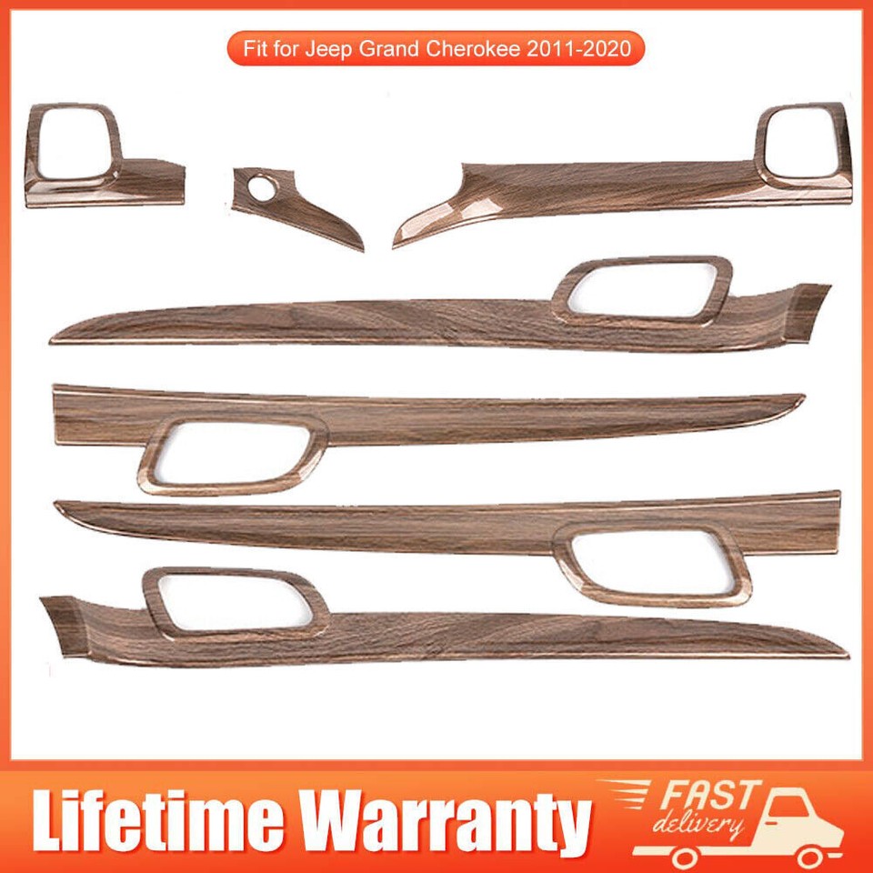 INTERIOR FULL DECOR OVERLAY SHELL COVER TRIM BEZEL FOR JEEP GRAND ...