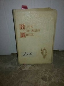 Rare Rock Of Ages Bible KJV 1947 | eBay