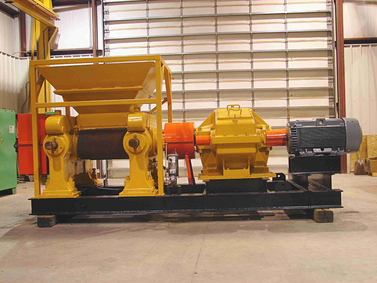 32” Double Roll Cracker Mill Crumb Rubber Recycling | eBay