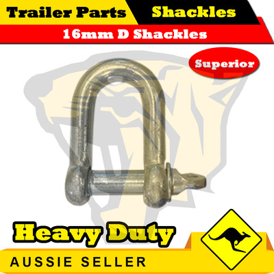 D Shackle electric Gal. chain link fastener Pin M16 16mm - 1pcs | eBay