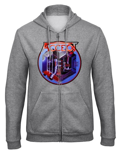 Accept Band Kapuzenpullover Hoodie Sweatjacke mit Reißverschluss-9513 ...
