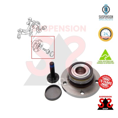Rear Axle Wheel Hub Suit VW Eos 2.0 TSI EOS (1F7, 1F8) | eBay
