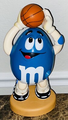 M&M's Blue Basketball Sport Candy Dispenser Limited Edition Collectible ...